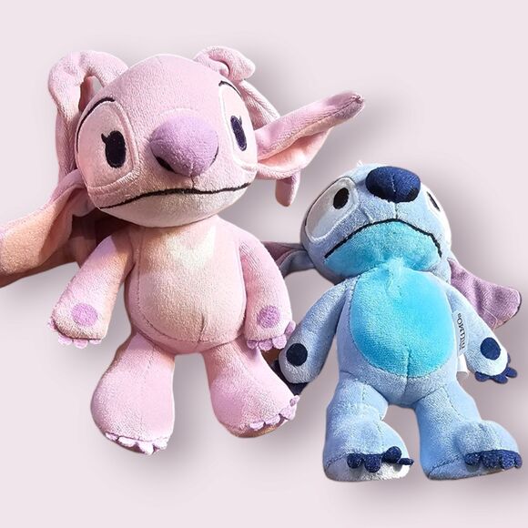 Disney | Toys | Disney Nuimos Stitch And Angel Plush | Poshmark
